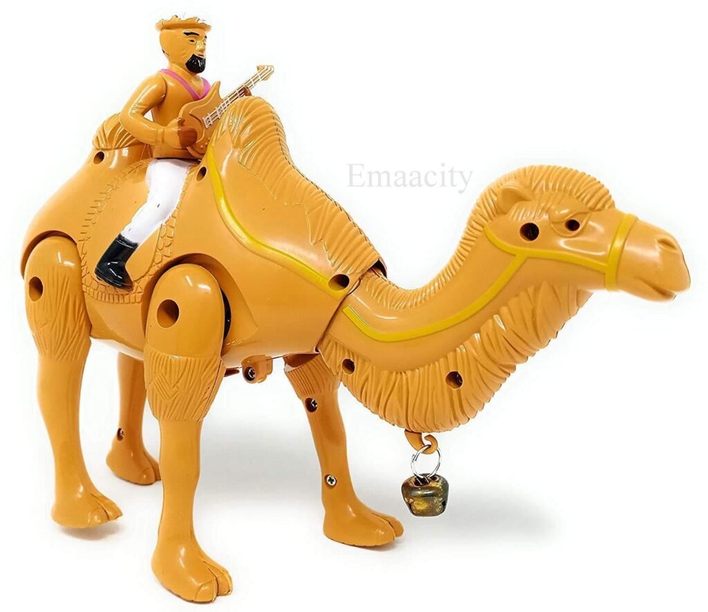 Desert Hero Camel Toy - Walking, Light, Musical Camel , Battery ...