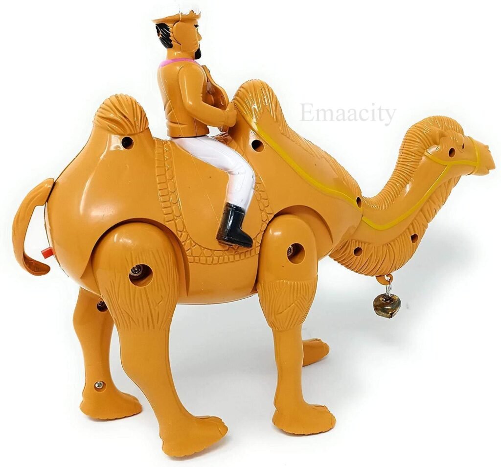 Desert Hero Camel Toy - Walking, Light, Musical Camel , Battery ...